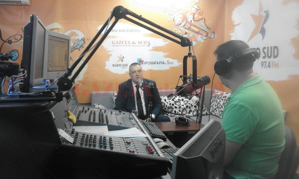 Primarul Craiovei, în studioul Radio Sud - GAZETA de SUD
