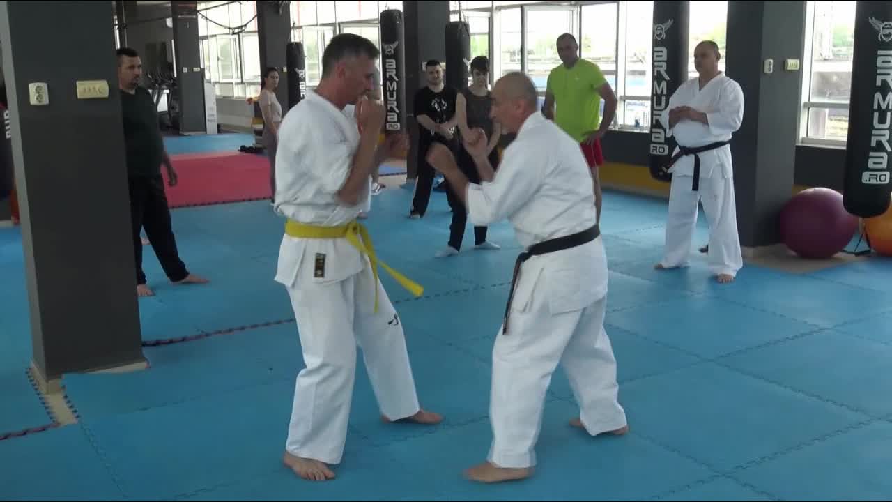 Daniel Constantinescu şi Adrian Brătescu, seminar de autoapărare - GdS