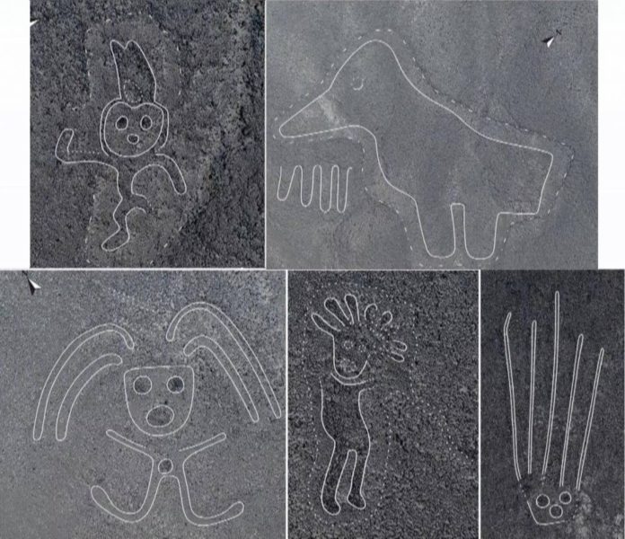 Zeci de desene noi au fost descoperite în deşertul de la Nazca
