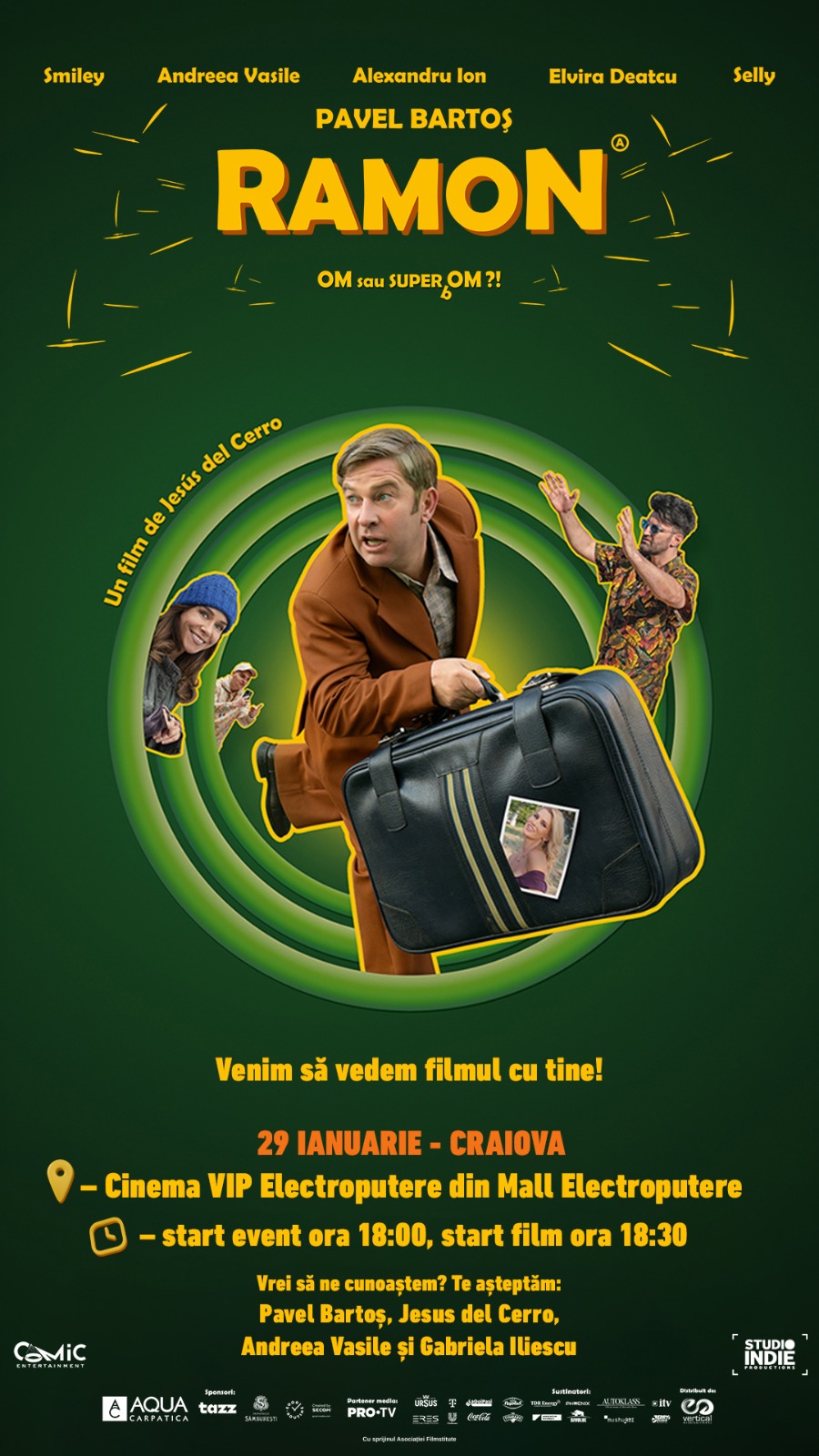 (VIDEO)Pavel Bartoș și echipa filmului ”Ramon” la Inspire Cinema VIP ...