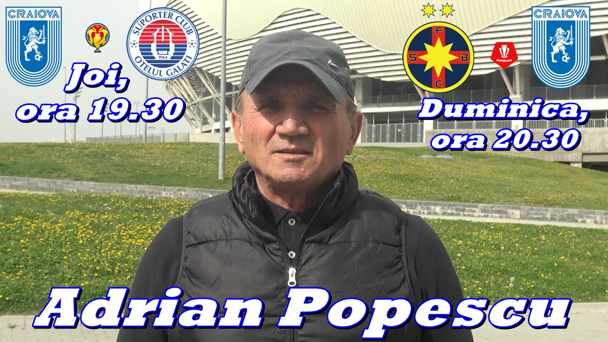 Adrian Popescu: „Vreau să le dăm peste nas celor de la FCSB!“