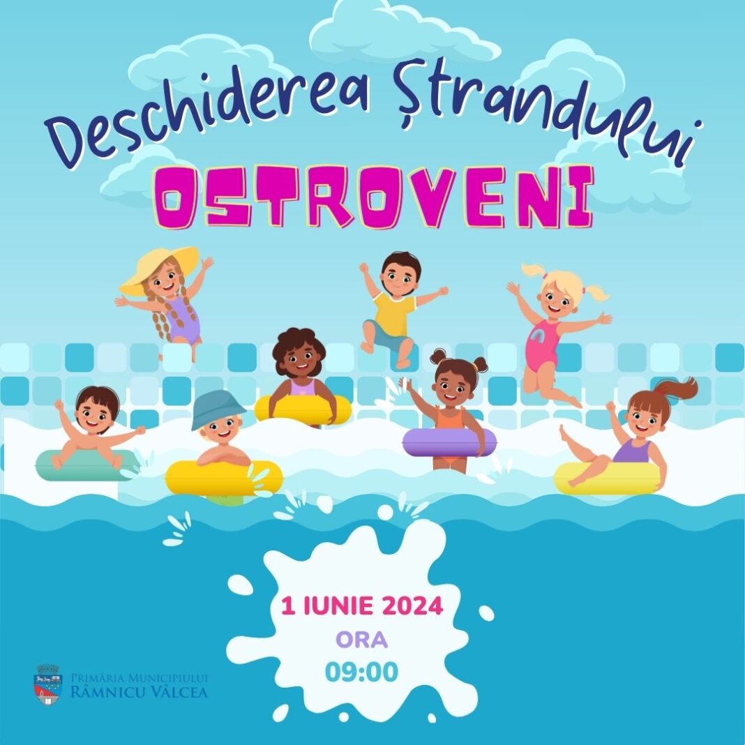 Vâlcea: De 1 iunie se deschide Ștrandul Ostroveni - GAZETA de SUD