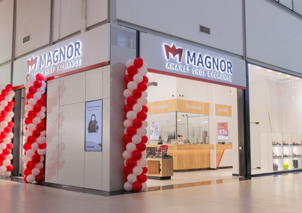 MAGNOR, liderul pieței de amanet, a deschis primul magazin în ...