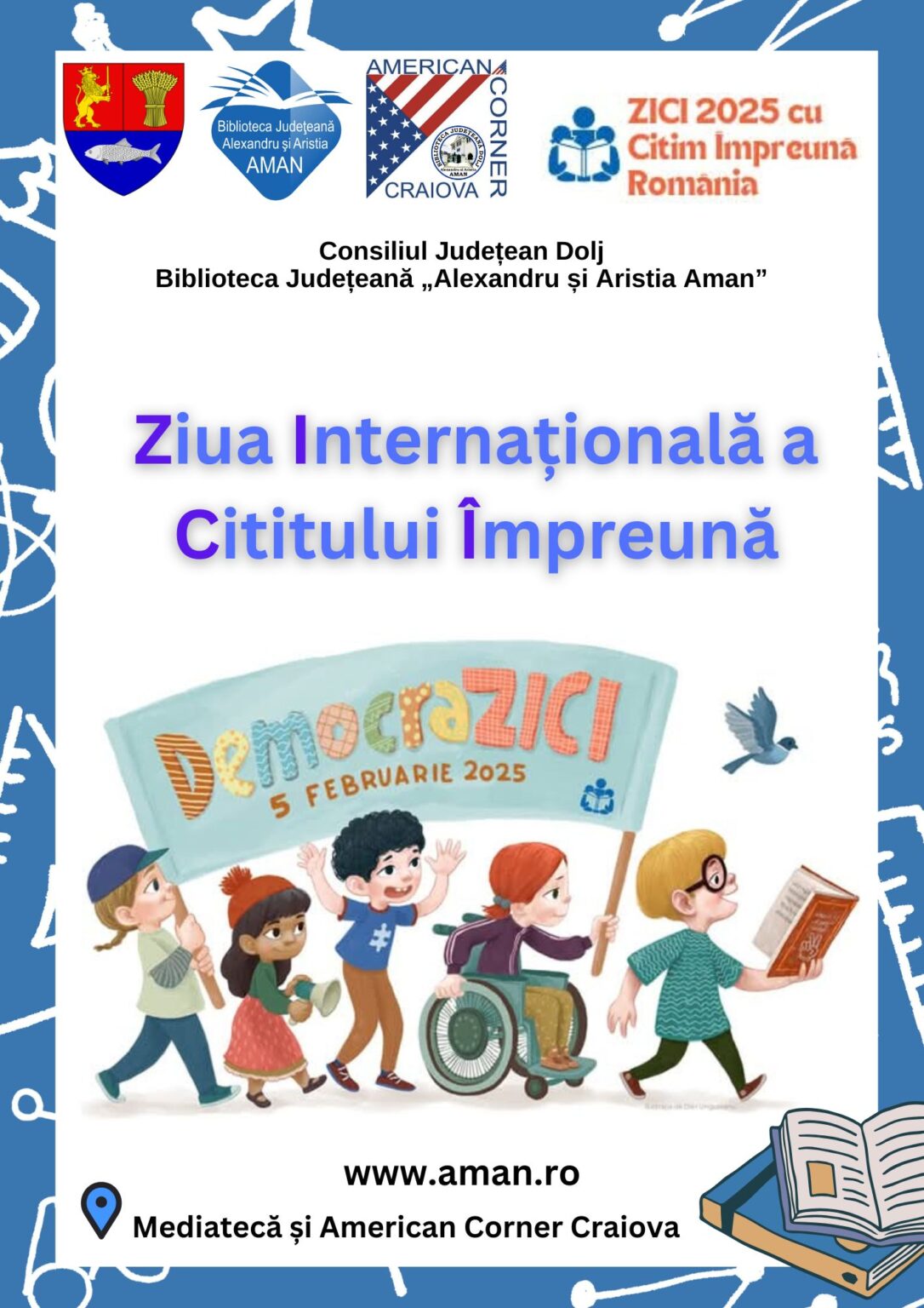 Ziua Internațională a Cititului Împreună la Craiova - GAZETA de SUD