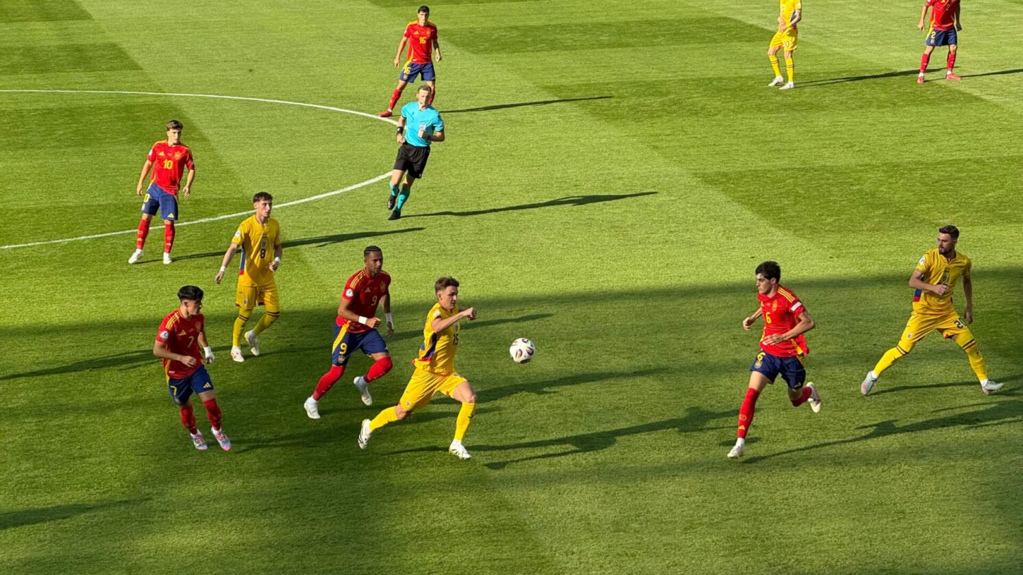 Euro U21 | România – Spania 1-2. Am jucat bine, dar degeaba