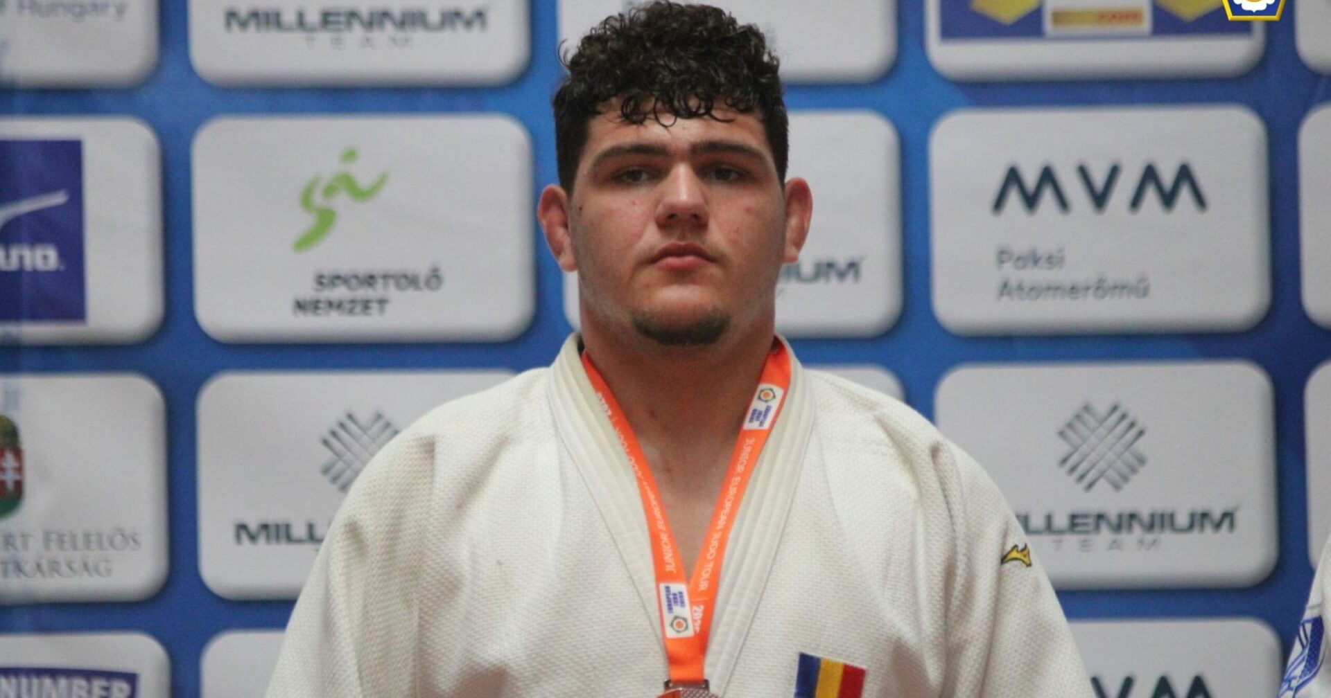 Darius Dobre, medaliat cu bronz la Europenele de judo
