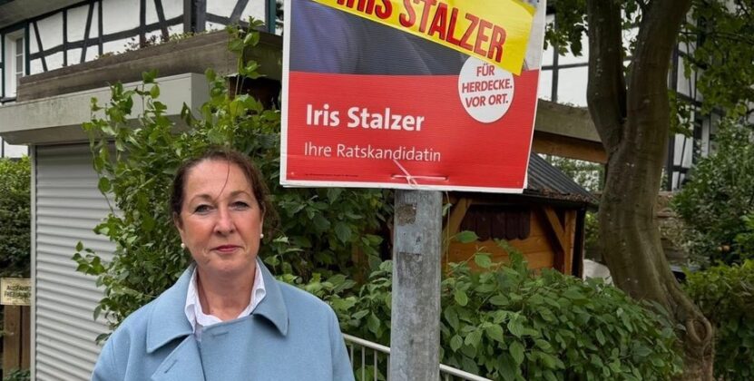 O femeie recent aleasă primar al unui oraş din vestul Germaniei ...