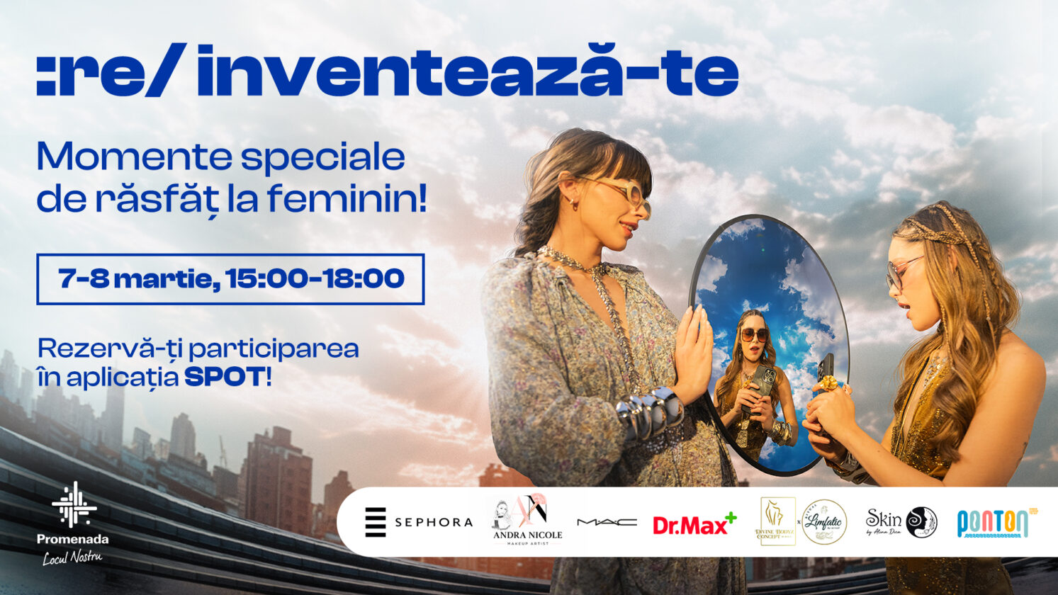 Promenada Craiova aduce evenimente speciale de Ziua Femeii: frumusețe ...