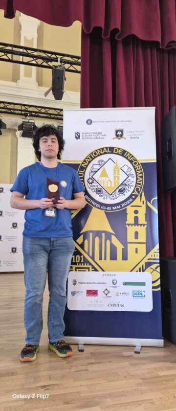 Premiul de Excelență „Mihai Pătrașcu” 2026, câștigat de olimpicul Voicu ...