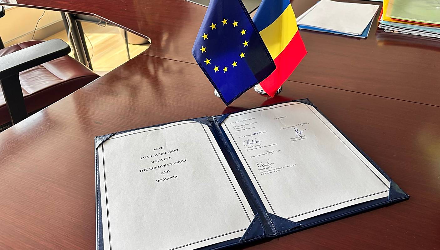 Comisia Europeană a semnat acordul SAFE cu România. 16,68 miliarde de ...